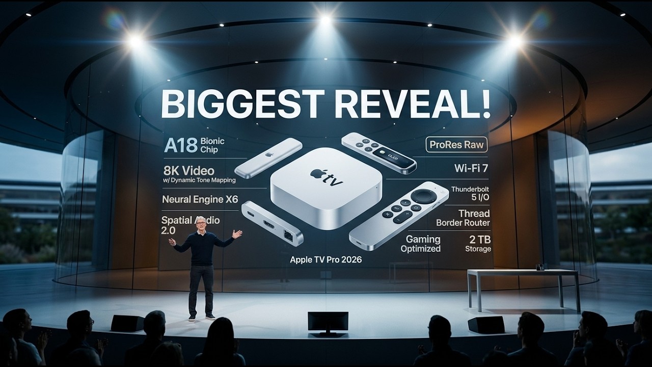 Apple TV Pro 2026 Leaked: Ultimate Console Killer & Price Drop Revealed!