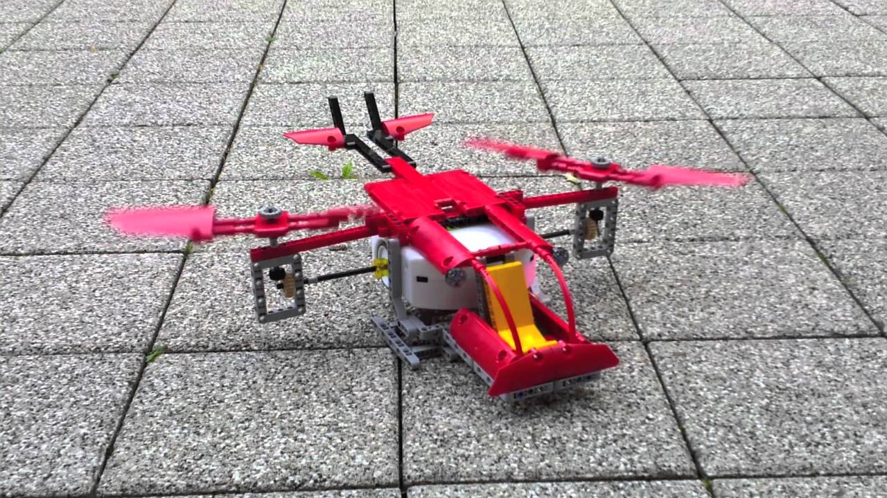 Thymio II leaving earth