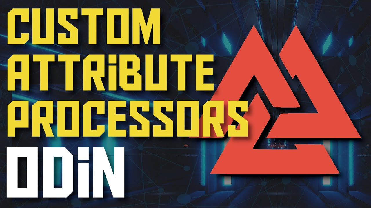 Custom Attribute Processors with Odin Inspector