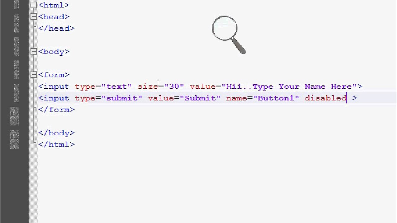 JavaScript Tutorials: Part-14: Disabling form elements