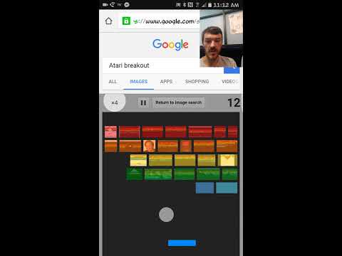 Atari Breakout in Google Images! Image Search Easter Egg Gameplay