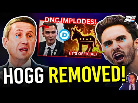 David Hogg OUSTED from DNC Leadership as Party Chair BREAKS DOWN IN TEARS Amid Democrat Infighting