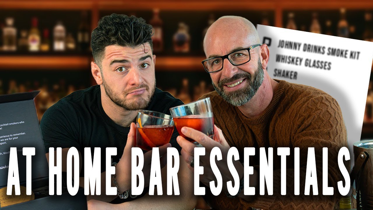 We show you our at-home bar essentials!