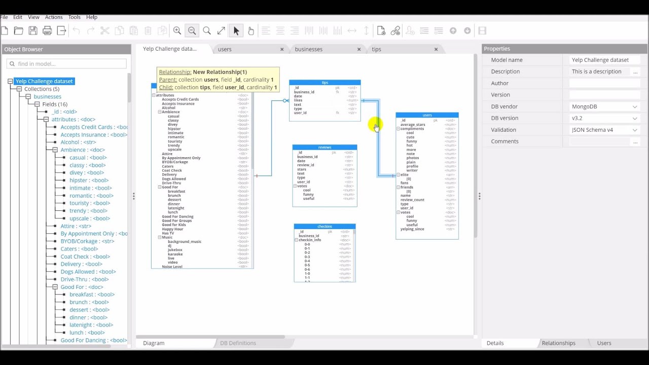 Hackolade   Reverse-Engineering
