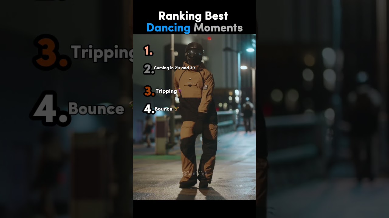 Ranking best dance moments