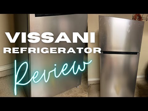 VISSANI REFRIGERATOR || VISSANI TOP FREEZER REFRIGERATOR FIRST IMPRESSIONS