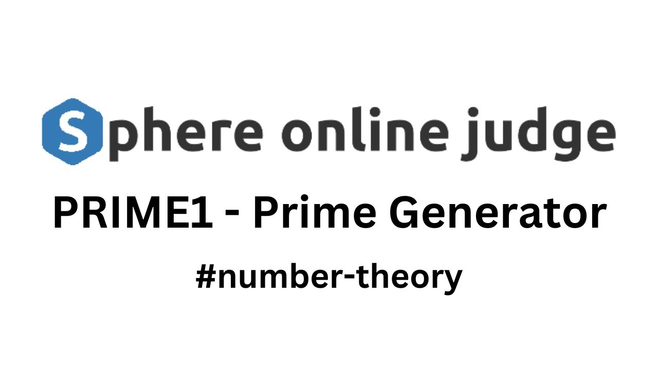 PRIME1 - Prime Generator SPOJ problem solution | Algorithm Explanation | C++  code | Segmented Sieve