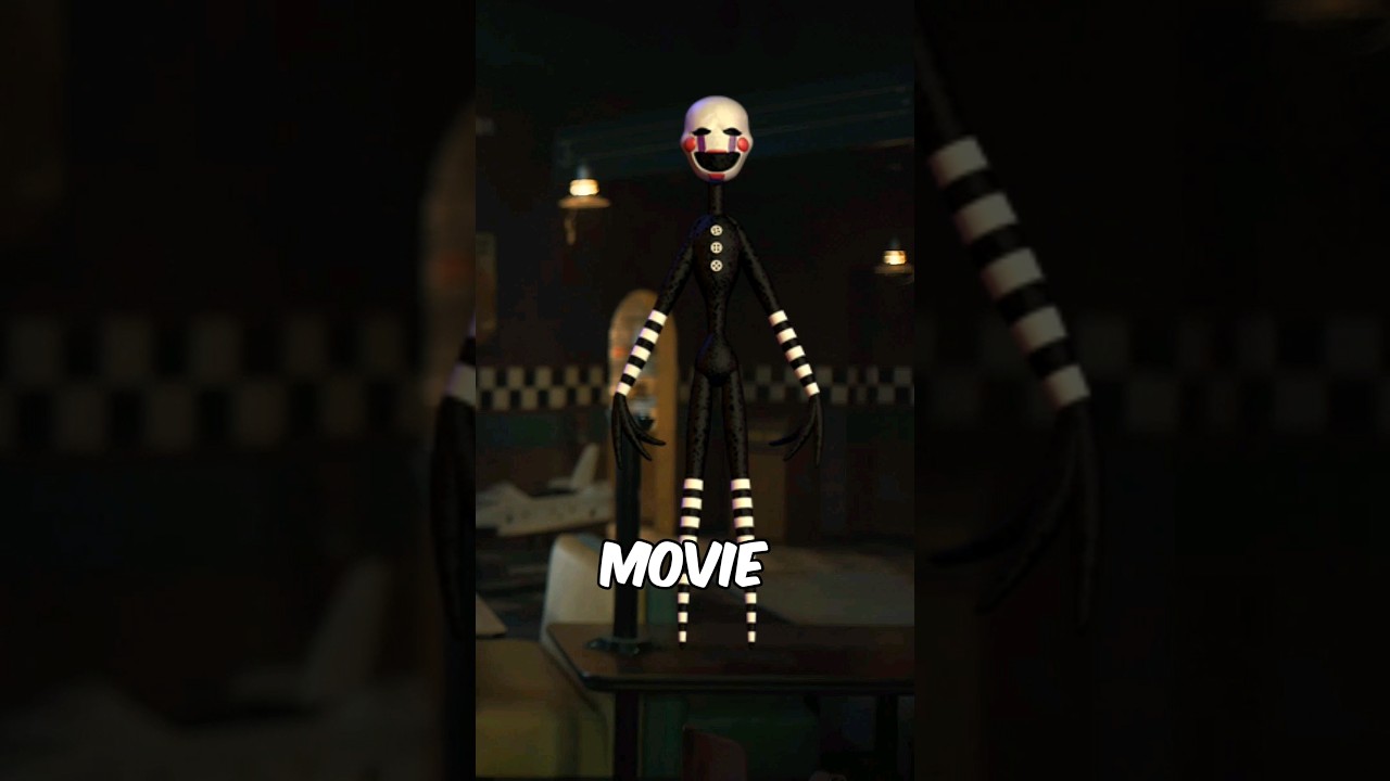 Is the Puppet actually in the FNAF movie? #fivenightsatfreddys #fnaf #fnafmovie #easteregg