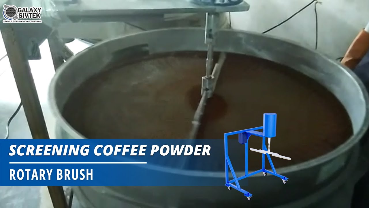 Coffee Powder screening.