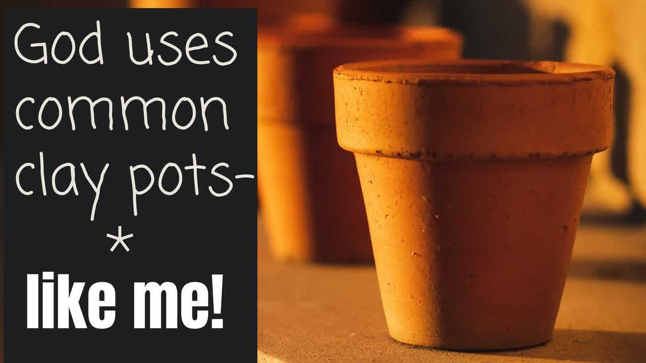 a treasure in a clay pot!