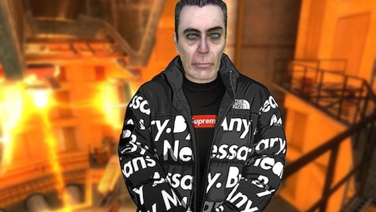 Gman has DRIP? - Half Life 2