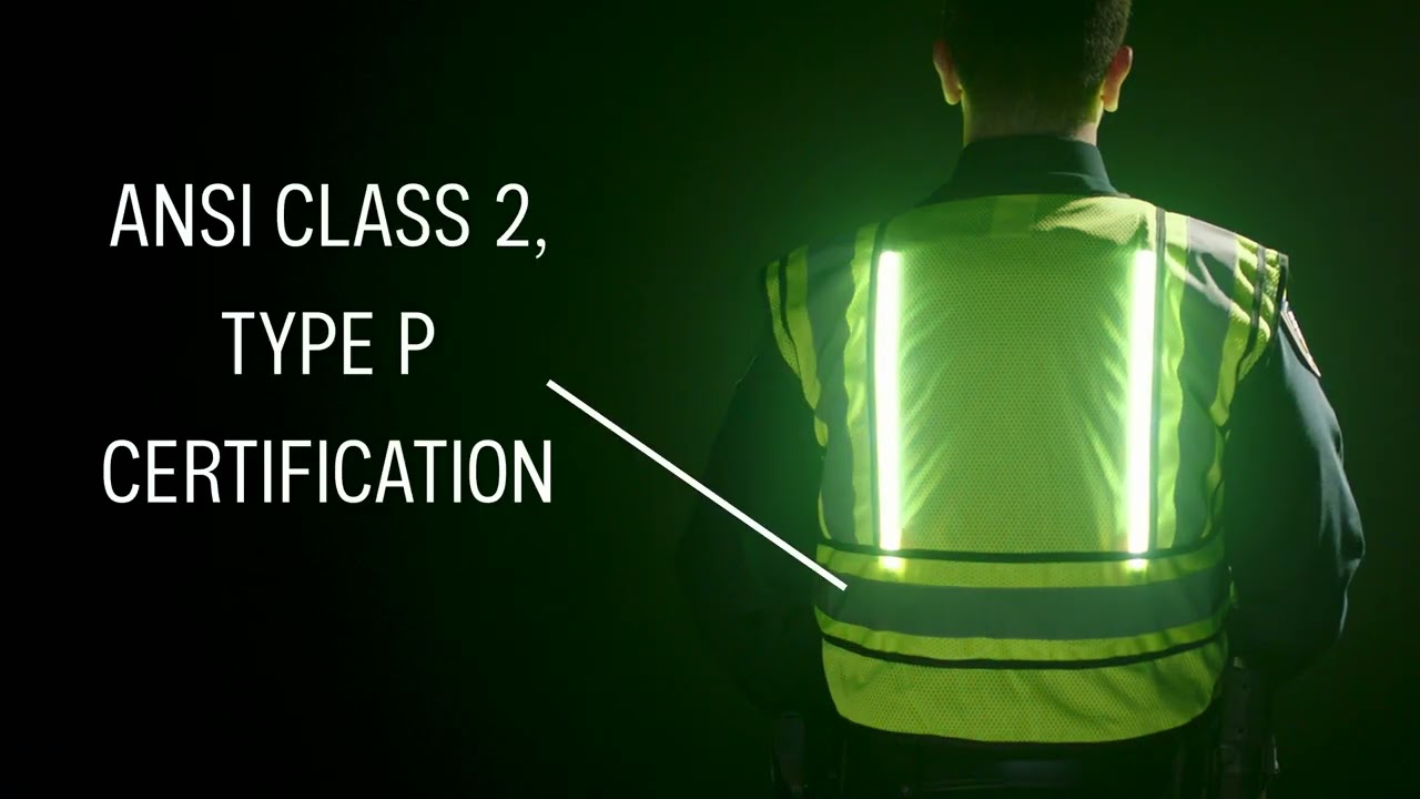 Lit Safety Vest Feature Overview