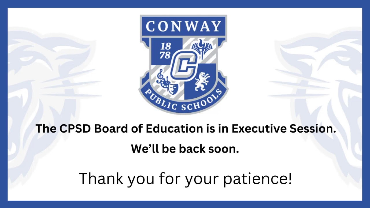 Conway Schools Board of Education Live Stream 2025.11.11