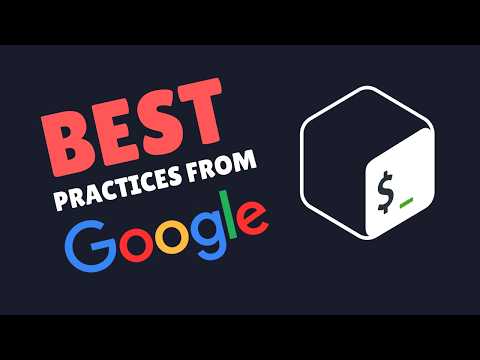 Bash Script BEST Practices You Need to Know, According to Google