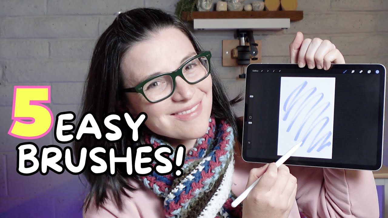 5 Fun and Easy Procreate Brushes You can Make