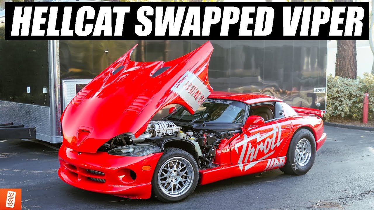 Redeye Hellcat Swapped: 2001 Dodge Viper RT-10 | Barn Finds