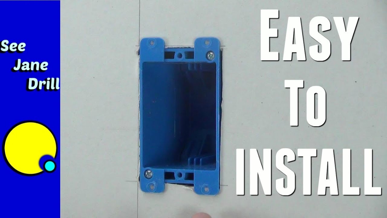 How to Install a  New Electrical Box When Remodeling