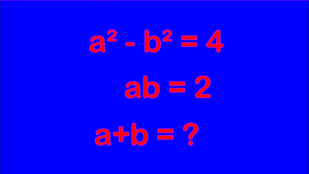 A very Nice Algebra Problem l math olympiad @mathsaminute 