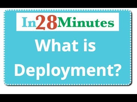 Sofware Fundamentals - What is Deployment?