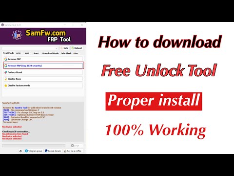 How to download samfw tool 3.31 | how to setup samfw tool 2023