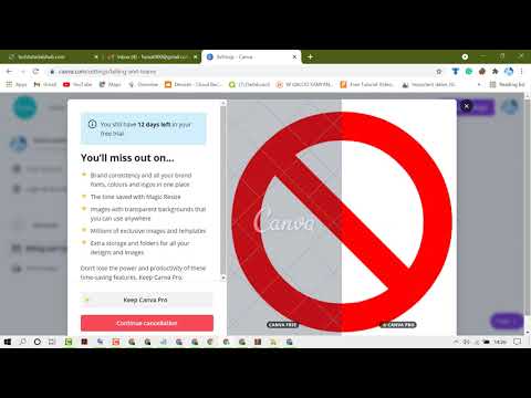 How to Cancel CANVA PRO SUBSCRIPTION | Cancel Canva Pro