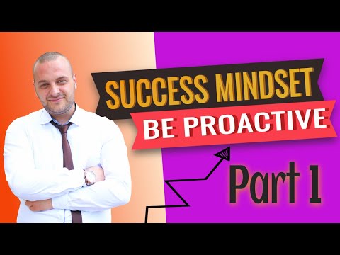 Proactive mindset awake the success mindset within you.