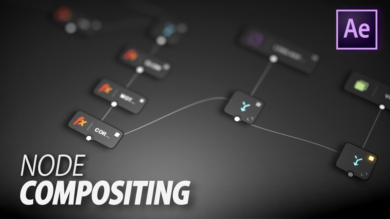 Improve your workflow with NODE COMPOSITING in After Effects !