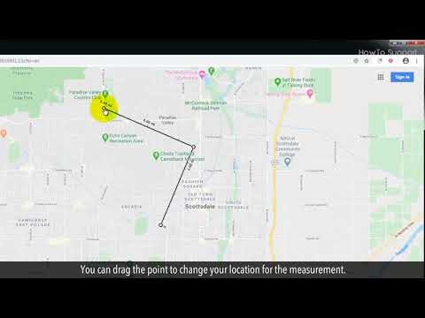 How to calculate distance in Google Map