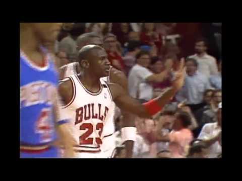 Michael Jordan Finishes Mind-Bending Layup Around Bill Laimbeer