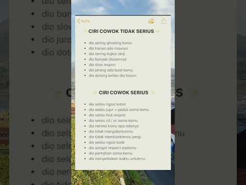 buat kalian para cewe wajib tau ciri ciri cowok serius dan tidak serius #faktacowok #quotes#trending