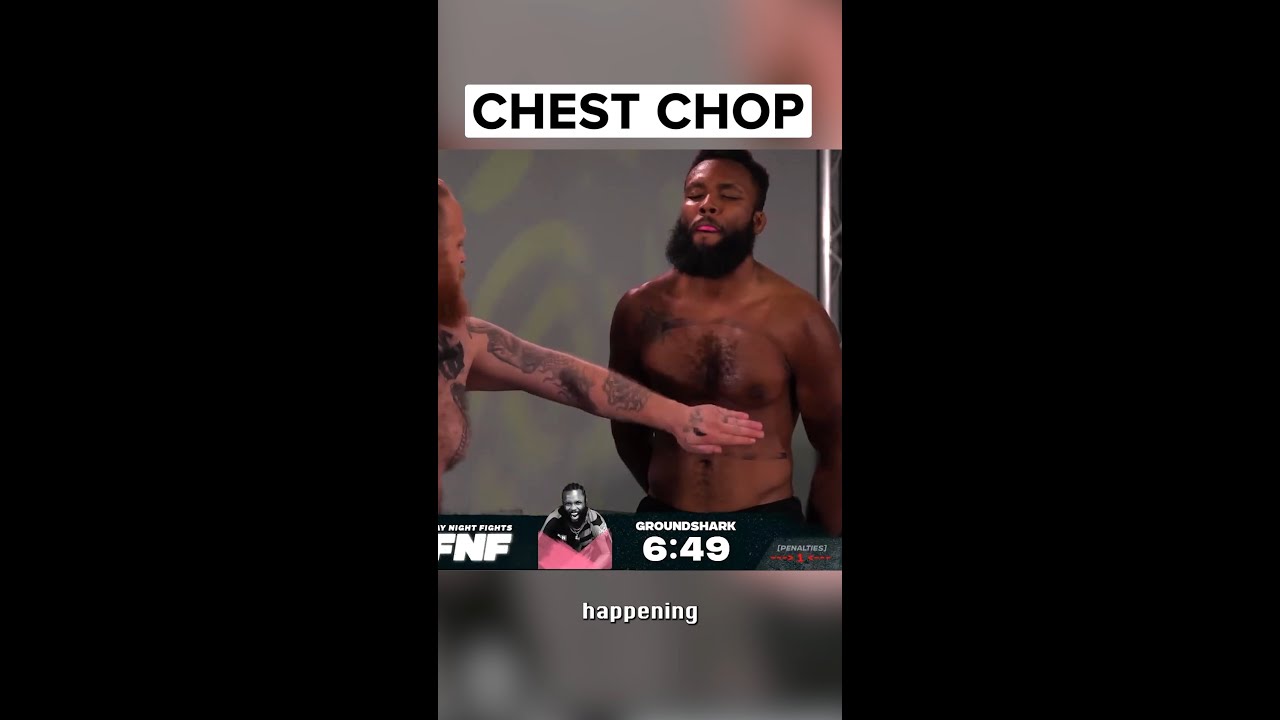 The match-up nobody expected. #ChestChop