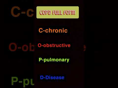 copd full form (msn) //Bsc nursing