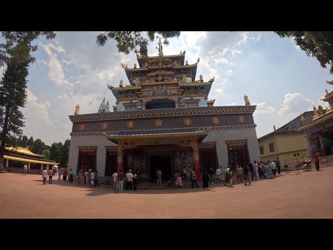 "Namdroling Monastery: The Golden Seat of Peace at Kushalnagara" #travel #buddism #buddha