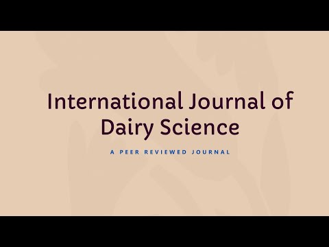 International Journal of Dairy Science