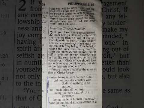 Philippians 2:1-5 NIV