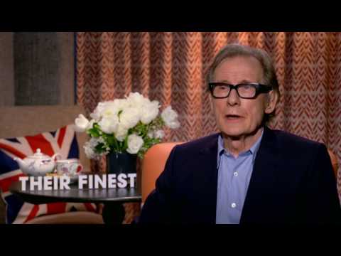 Their Finest Movie || Bill Nighy Junket Interview || SocialNews.XYZ