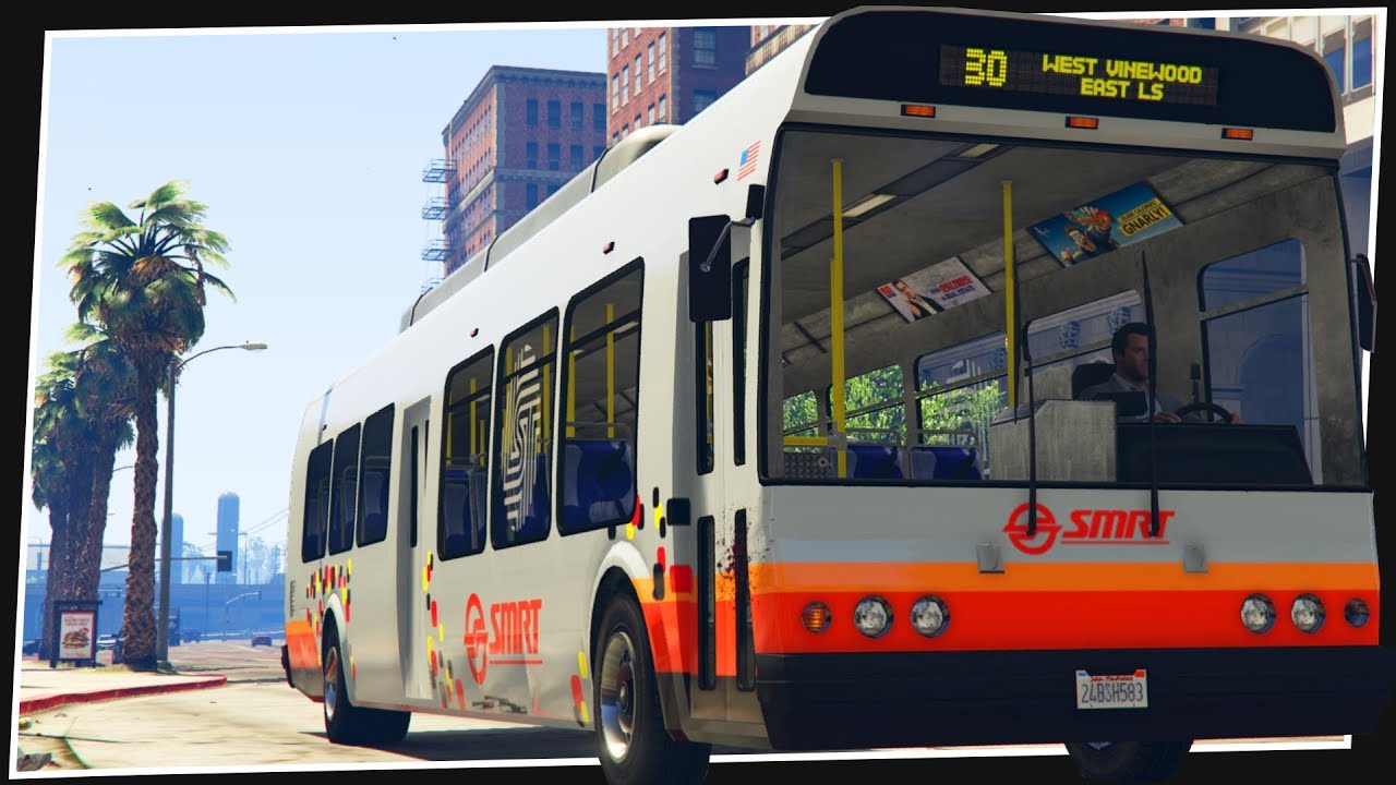 🚌 Bus Simulator V 1.2 - GTA 5