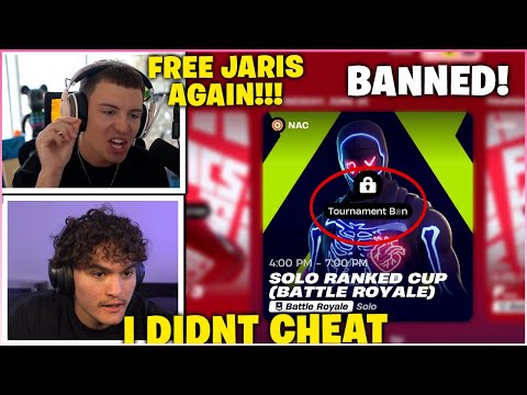 FaZe JARVIS Gets BANNED From TOURNAMENT After RETURNING To Fortnite 6 YEARS LATER! (Fortnite)