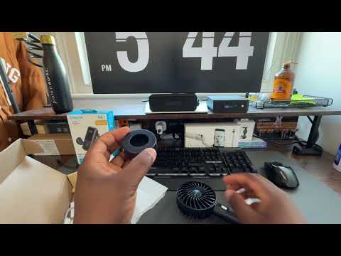 Unboxing the TECKNET Handheld Fan | Compact, Powerful & Rechargeable!