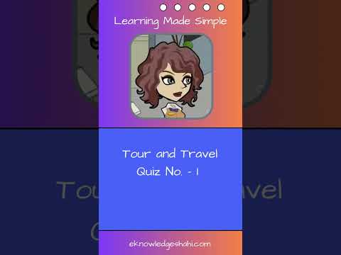 VAC Quiz _ Tour and Travel Operation No. 1