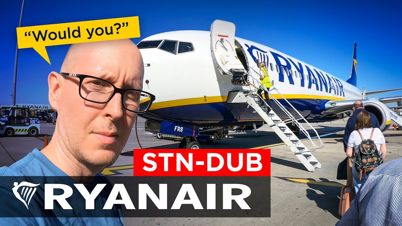 Would you fly Ryanair? I did, and it was...interesting.