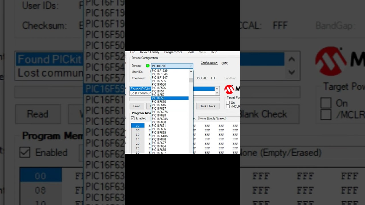 PICKIT 3 programmer tool. #tutorial #electronics #embedded_system #pic16f877a