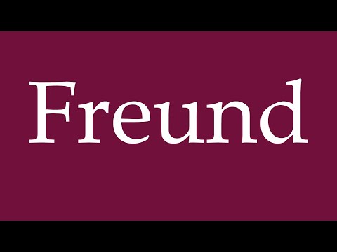 How to Pronounce ''Freund'' (Friend) Correctly in German