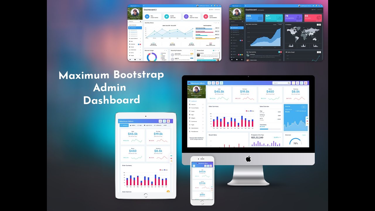 Maximum Admin - Bootstrap Admin Panel And Ui Framework