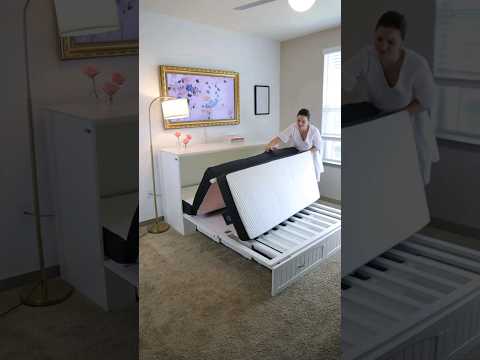 Ultimate space saver? ๐ค #murphybed #bed #spacesavingfurniture #spacesaving #furniture #amazon