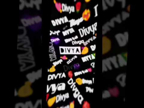 Divya Name Status #shorts #youtubeshorts