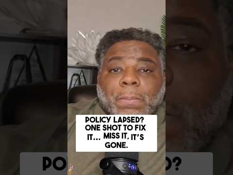 Policy Lapsed? Here's What You Can Do!
