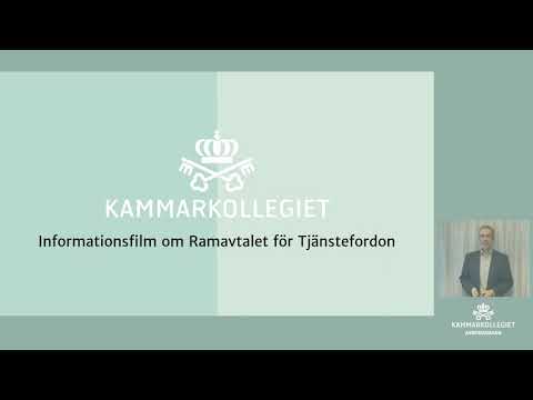 Informationsfilm - Ramavtalet Tjänstefordon