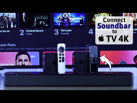 How To Connect SoundBar to Apple TV 4K!