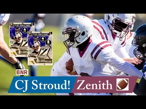 NFL Rookie searching . . . with 2023 Zenith. We pull several mem cards and an AUTO! Brand New Rip